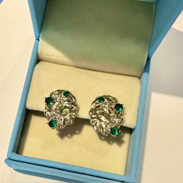 Lara & Ela | Starship Gold Earrings